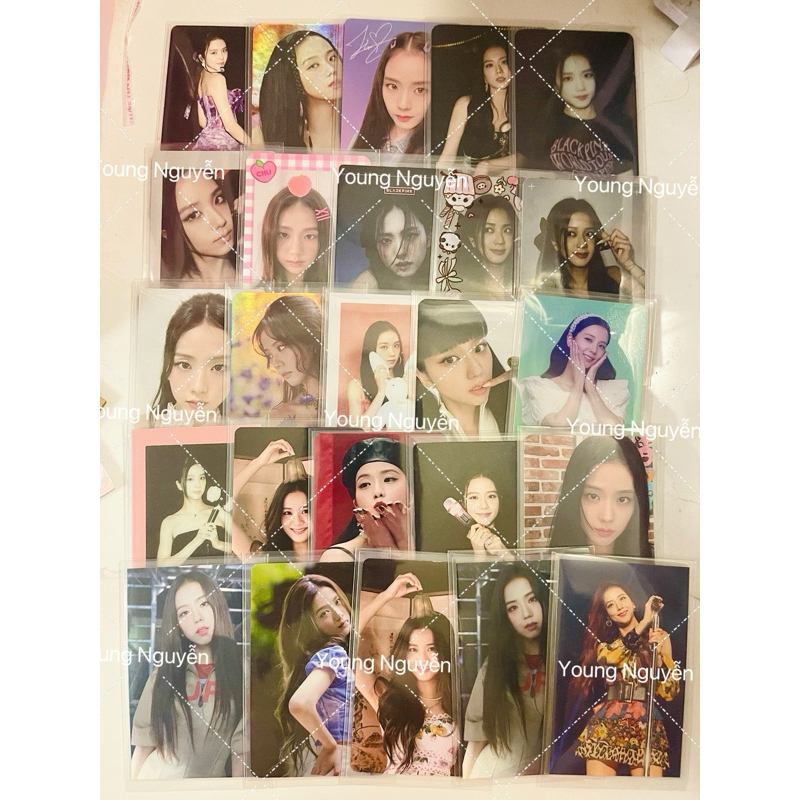 [CHÍNH HÃNG] TỔNG HỢP CARD JISOO BLACKPINK | Shopee Việt Nam