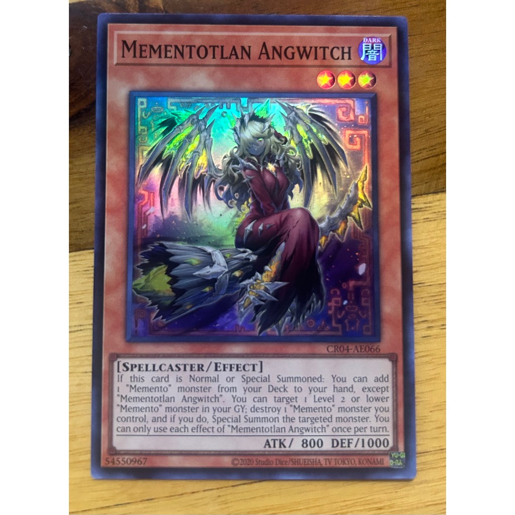 Thẻ bài Yugioh - CR04-AE066 Mementotlan Angwitch | Shopee Việt Nam