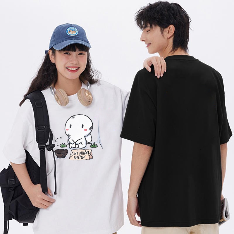 Áo thun Unisex nam nữ Local Brand DINO.TI - Thỏ bảy màu DT08 | Shopee Việt Nam
