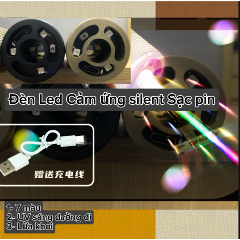 Đèn led cảm ứng Silent Kim loại KCS Tracer không sợ chó | Shopee Việt Nam