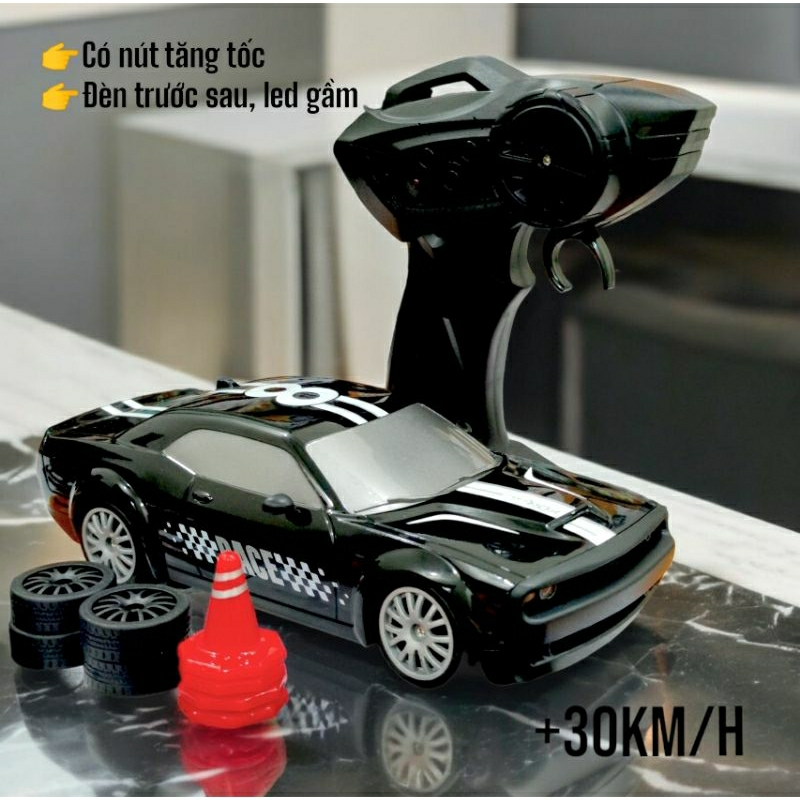 Xe điểu khiển từ xa Fayee RC mini Drift Mustang GT 1:20 tốc độ 30km/h ...