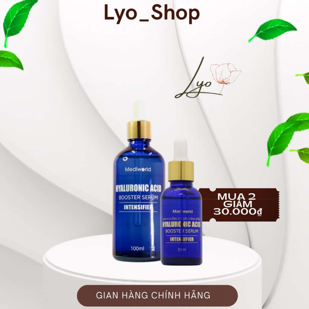 (Chính Hãng) HYALURONIC ACID BOOSTER SERUM - tinh chất dưỡng da siêu căng bóng - LYO | Shopee ...