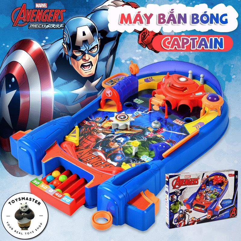 Đồ Chơi Máy Bắn Bóng PinBall Iron Man,Captain American Người Sắt Kết ...