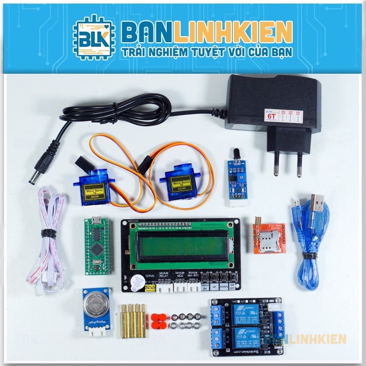 [TẶNG KÈM CODE-TÀI LIỆU] Combo Mạch Phát Hiện Rò Rỉ Khí GAS Phòng Chống ...