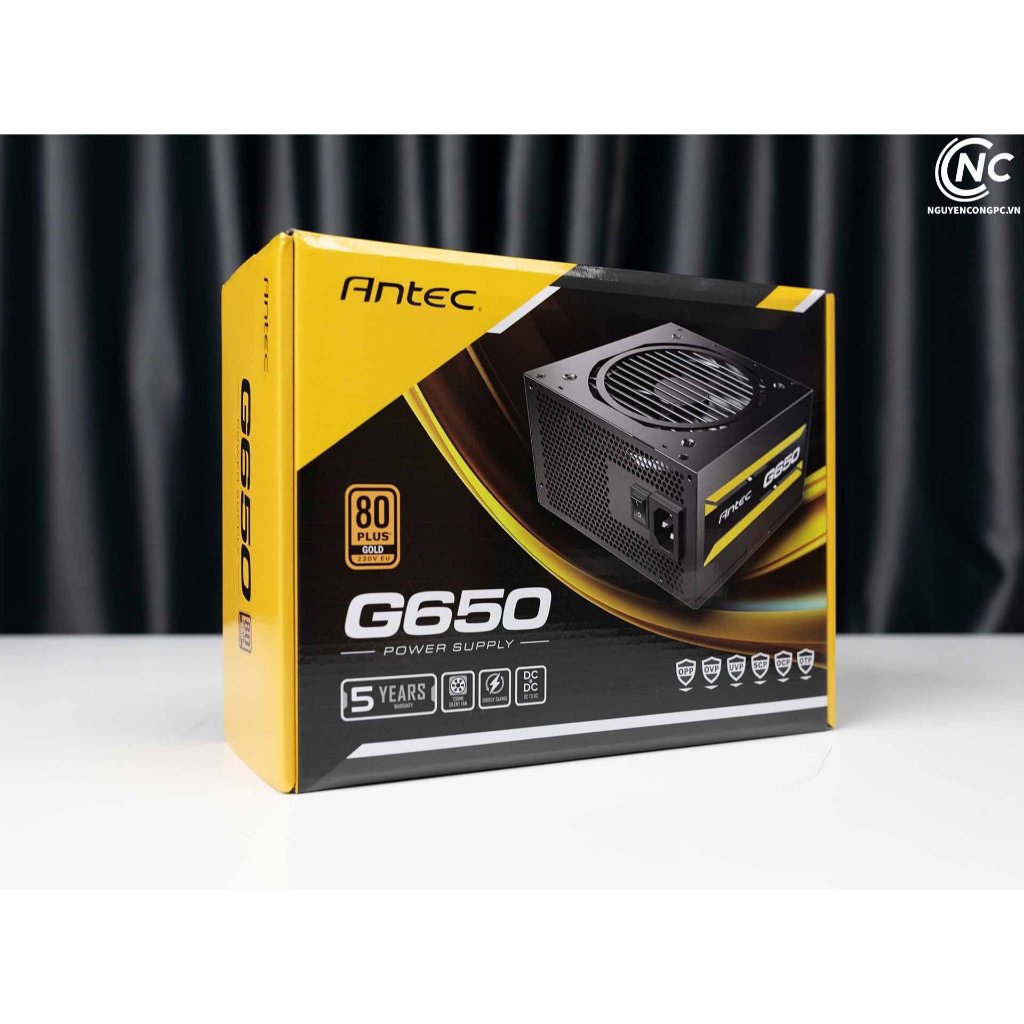Nguồn ANTEC GOLD Plus G650 | G750 | G850 Semi Modular chuẩn 80 Plus ...