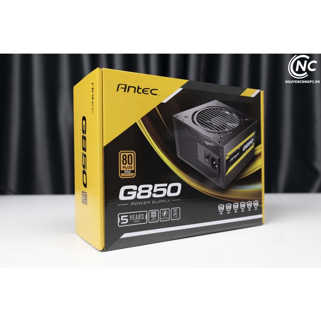 Nguồn ANTEC GOLD Plus G650 | G750 | G850 Semi Modular chuẩn 80 Plus ...