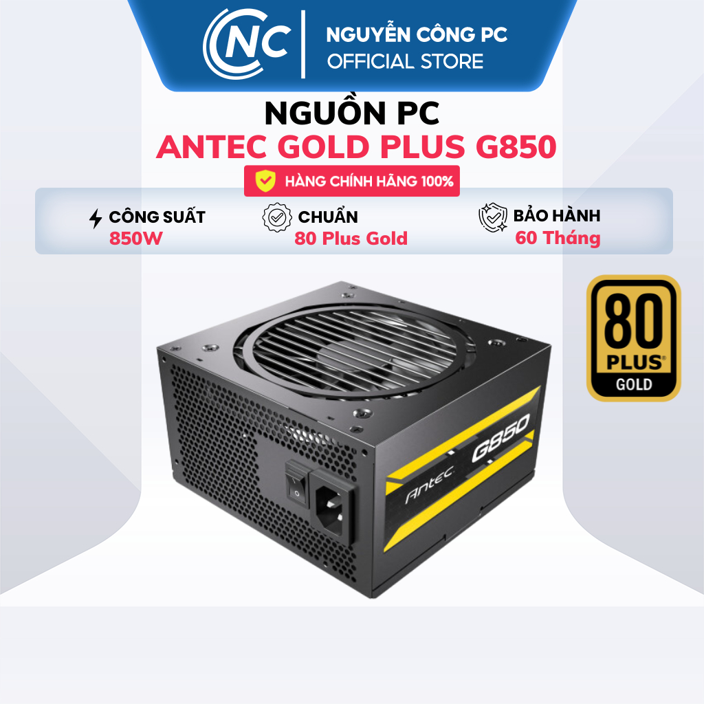 Nguồn ANTEC GOLD Plus G650 | G750 | G850 Semi Modular chuẩn 80 Plus Gold - Hàng chính hãng BH 60 ...