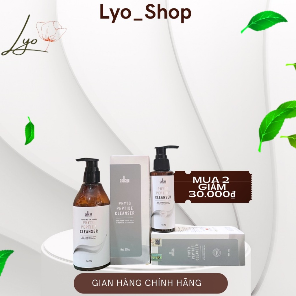 SỮA RỬA MẶT SINH HỌC PHYTO PEPTIDE CLEANSER Mediworld - LYO.SHOP | Shopee Việt Nam
