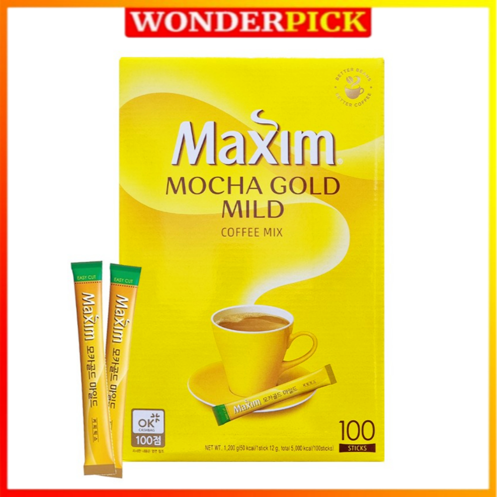 Cà Phê Hòa Tan Maxim Mocha Gold Mild Hàn Quốc | Shopee Việt Nam