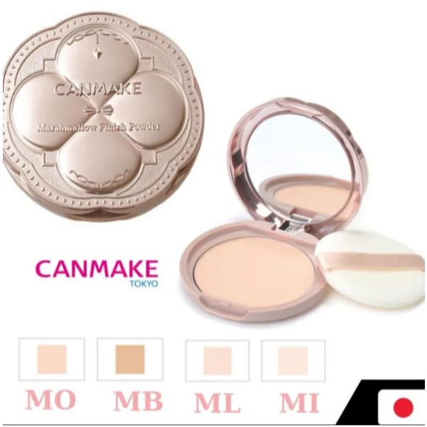 PHẤN PHỦ CANMAKE SIÊU MỊN NHẬT BẢN (HỘP10GR), phấn phủ canmake ngăn ngừa lớp trang điểm bị trôi ...