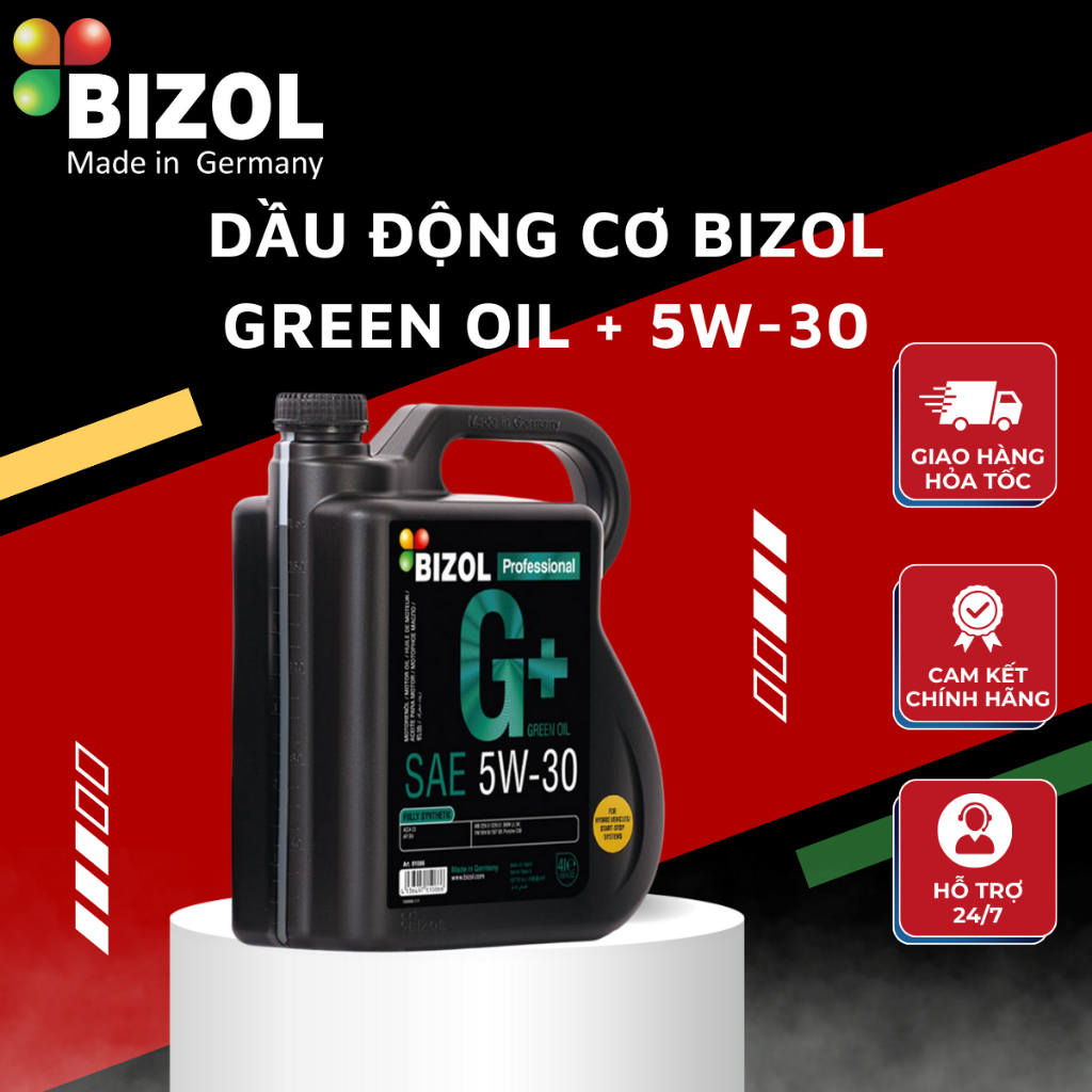 Dầu động cơ BIZOL GREEN OIL + 5W-30 - Phụ tùng Bizol chính hãng ...