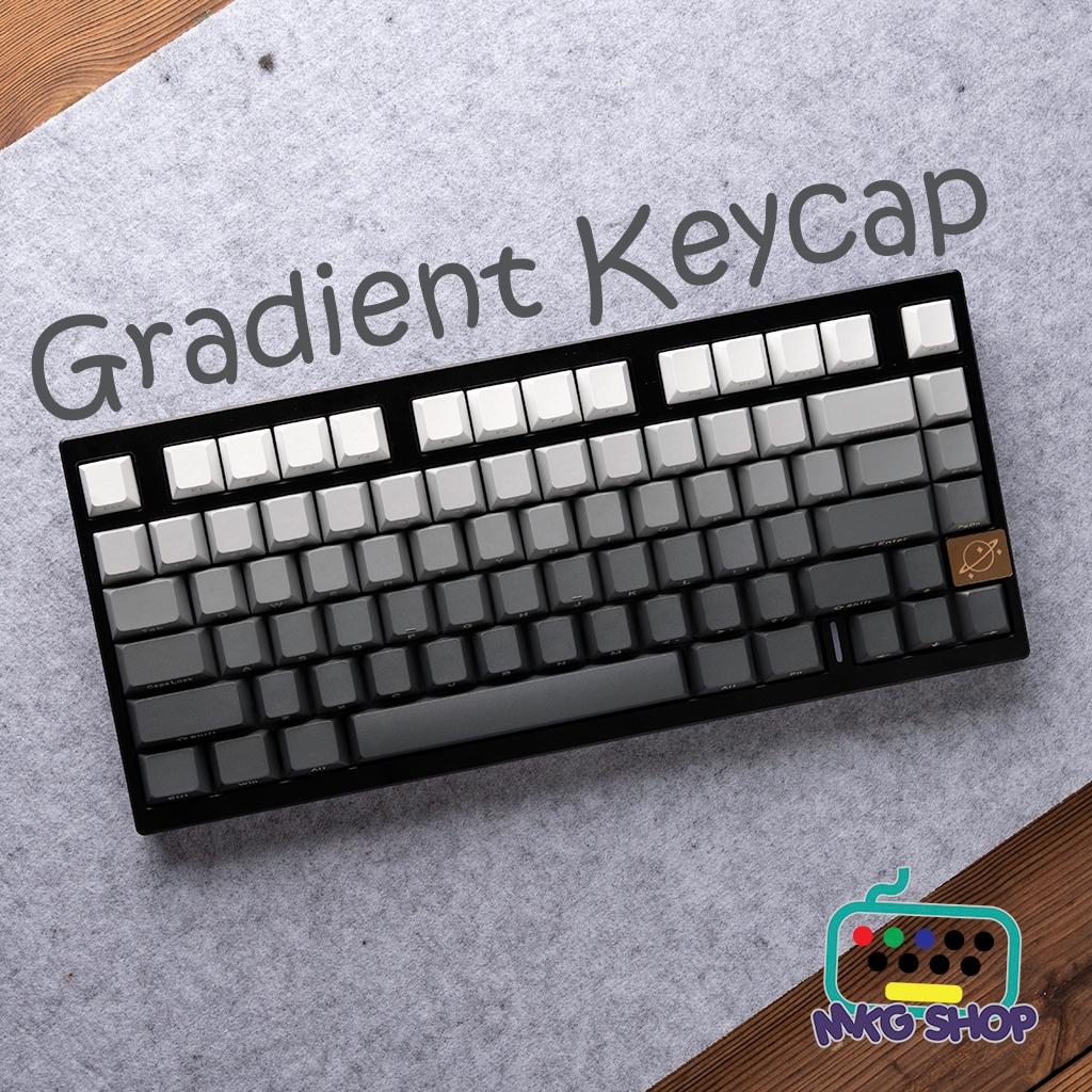 Bộ nút bàn phím | Keycap Gradient | Nhựa PBT in nhiệt dyesub, font ...