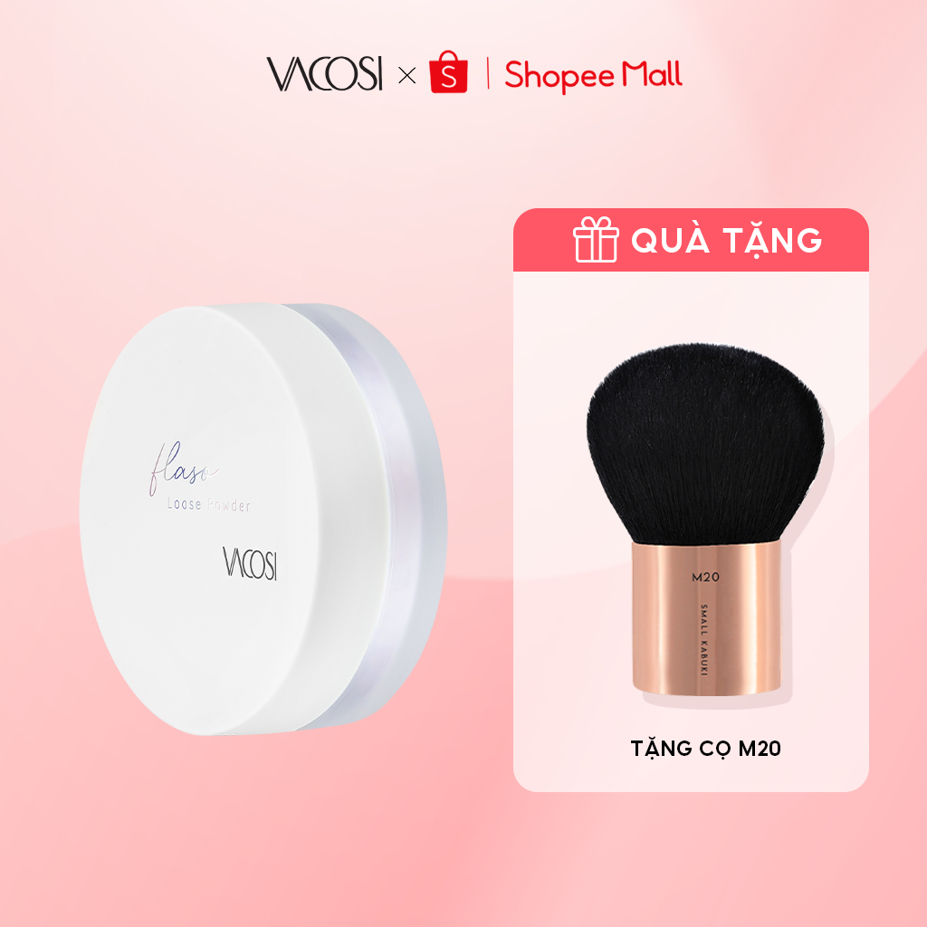 Phấn phủ bột siêu mịn VACOSI FLASO LOOSE POWDER - VP11 | Shopee Việt Nam