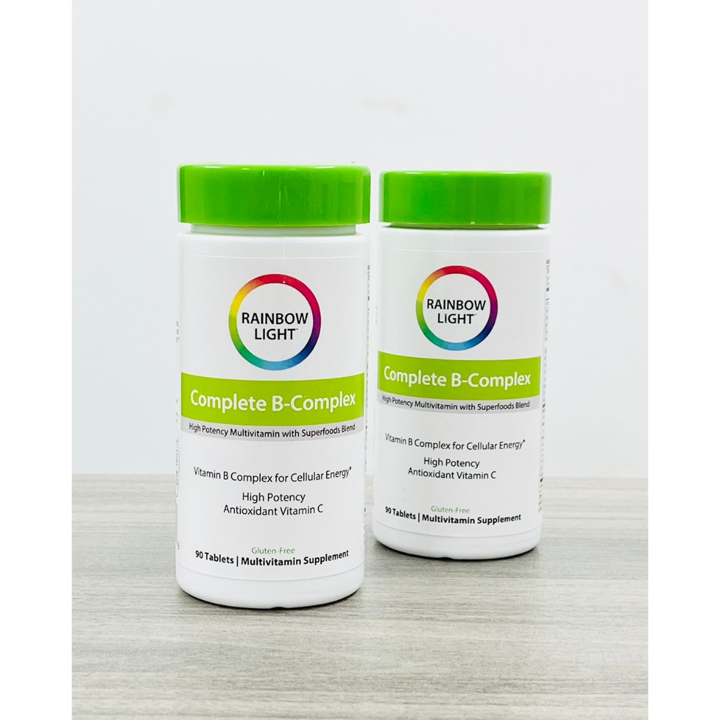 Viên uống B-Complex - Rainbow Light 90 viên | Shopee Việt Nam