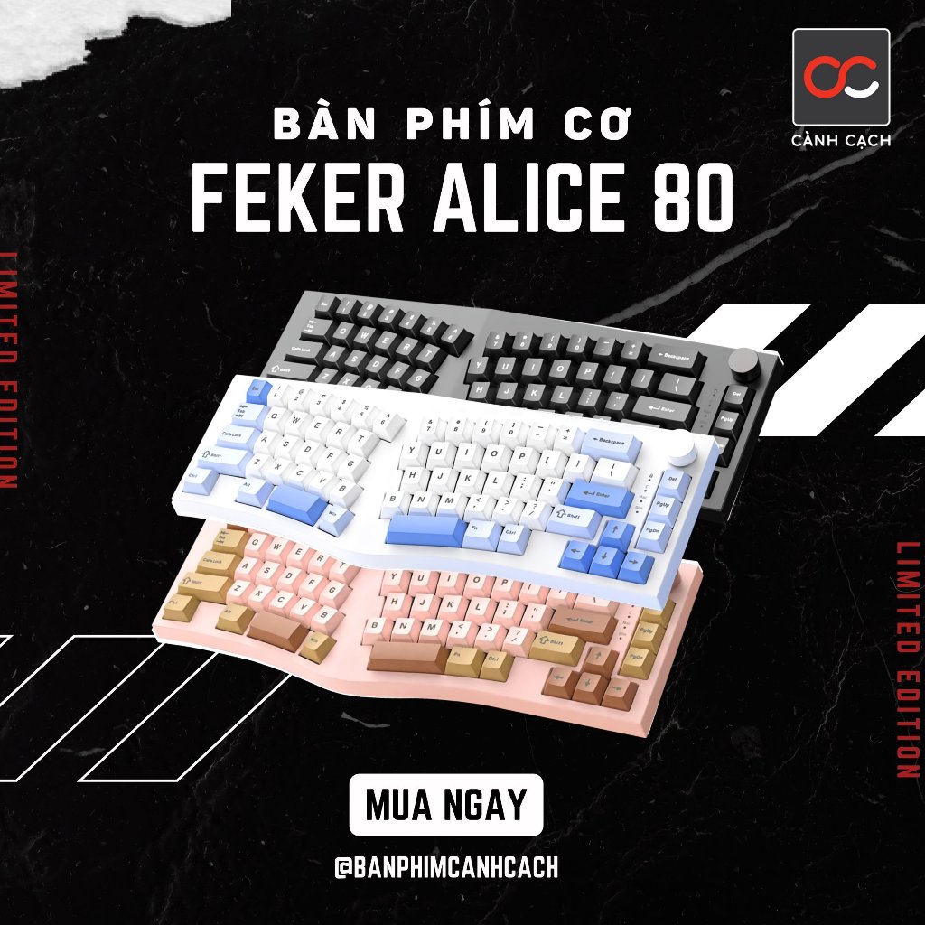 Bàn Phím Cơ Feker Alice 80 | Shopee Việt Nam
