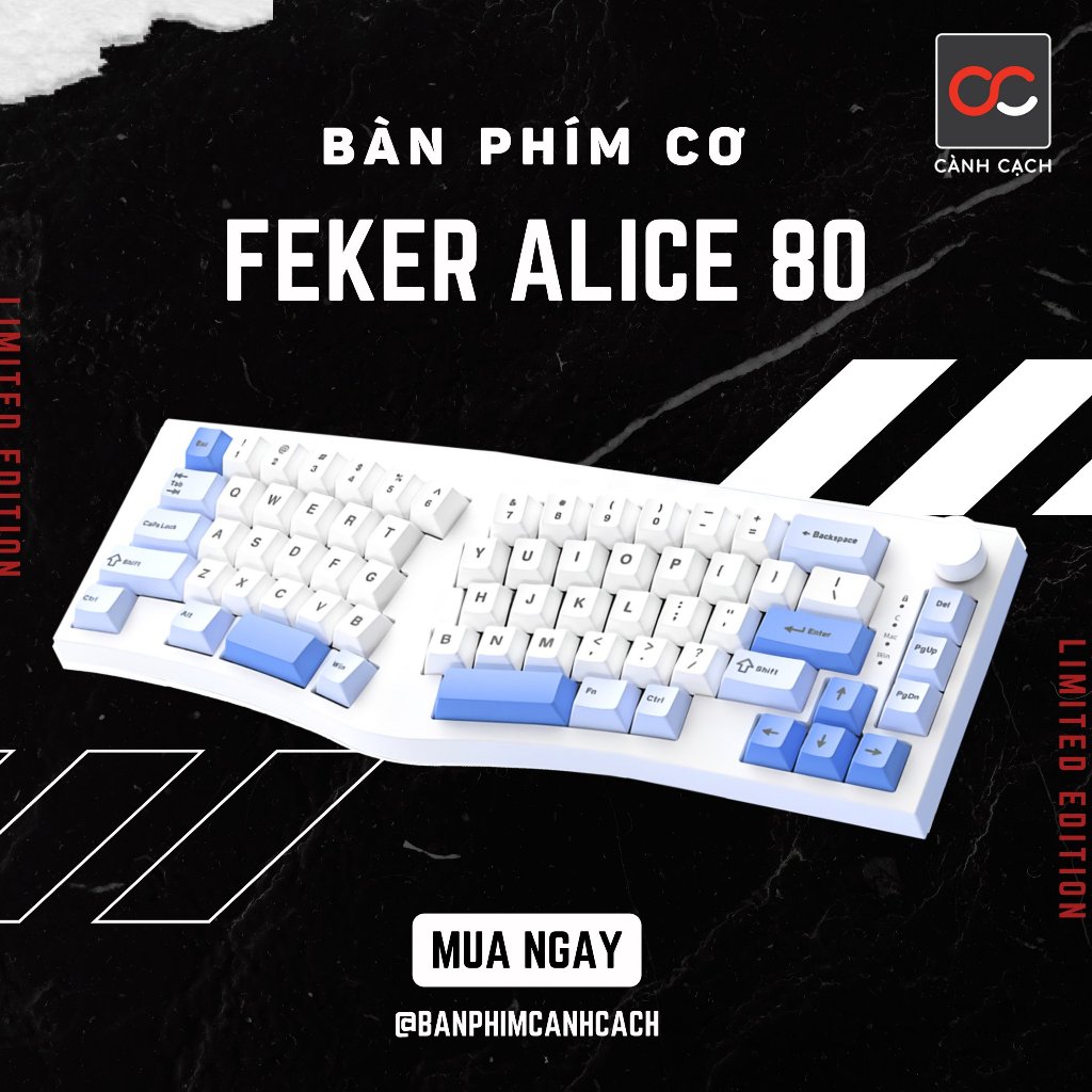 Bàn Phím Cơ Feker Alice 80 | Shopee Việt Nam