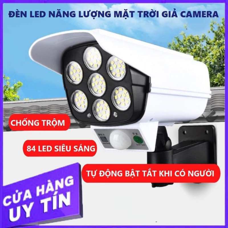 Đèn Năng Lượng Mặt Trời Mô Hình Camera Chống Trộm, Đèn sử dụng nl mặt ...