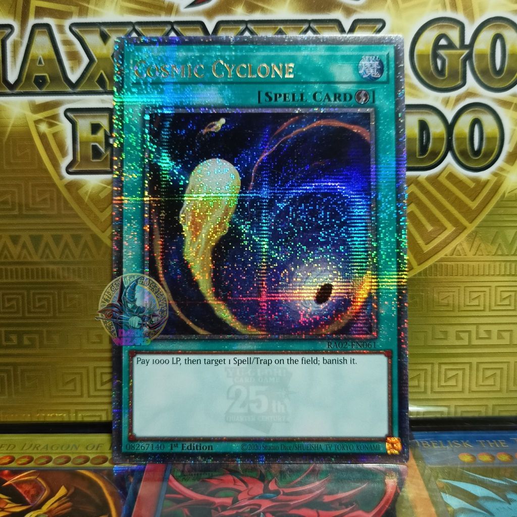 Cosmic Cyclone – RA02-EN061 – Quarter Century Rare [Thẻ bài Yugioh ...