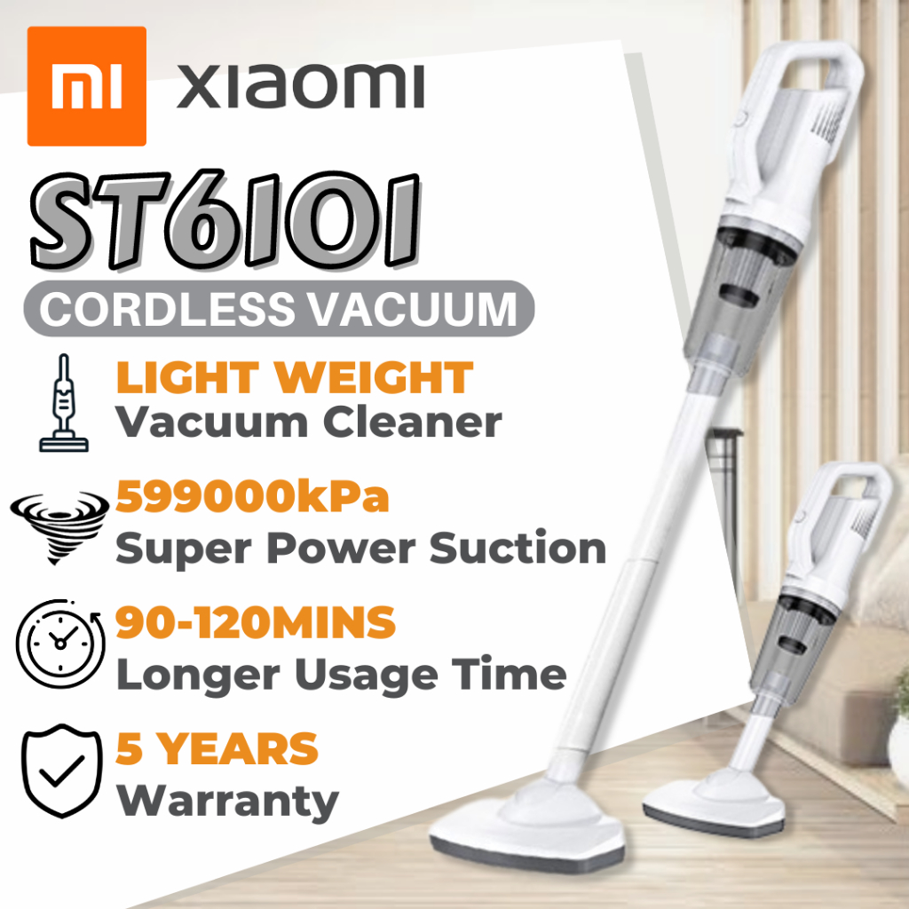 Máy hút bụi không dây ST6101 PRO Máy hút bụi có thể sạc lại BẢO HÀNH 5 NĂM | Shopee Việt Nam