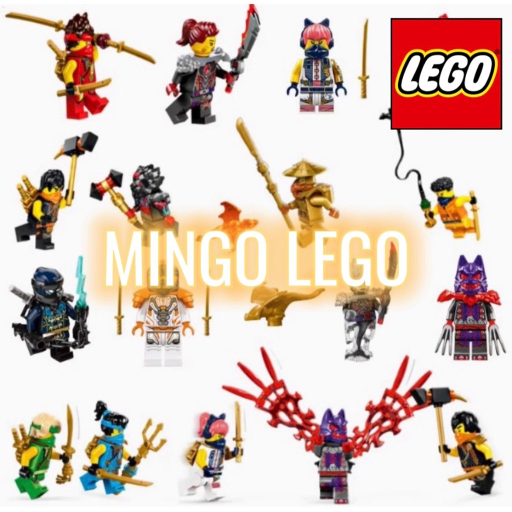 (TÁCH SET) LEGO minifigure nhân vật ninjago từ 71818 71814 71820 71822 ...