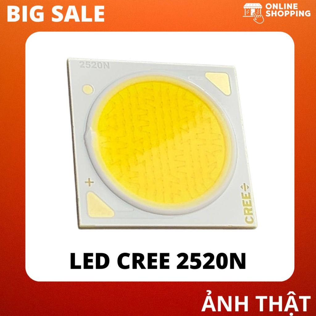 Chip đèn led CREE chính hãng 2520N,1830N,1820N, 1304C,1304F | Shopee ...