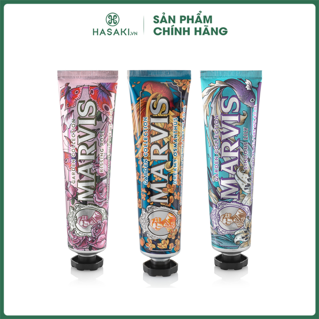 Kem Đánh Răng Marvis Garden Collection Toothpaste 75ml Hasaki Sản Phẩm ...