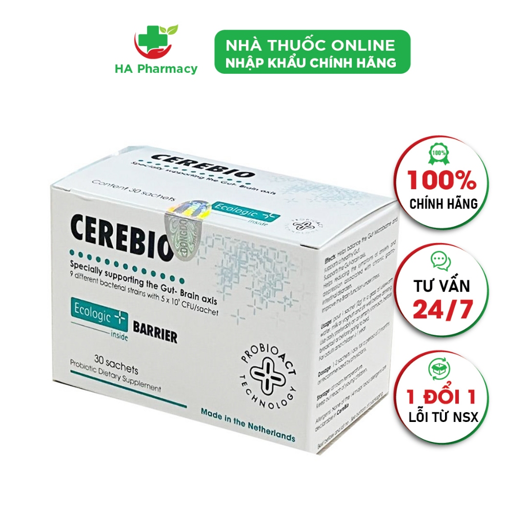 Cerebio - Men vi sinh Hỗ trợ cải thiện sức khỏe đường ruột | Shopee ...