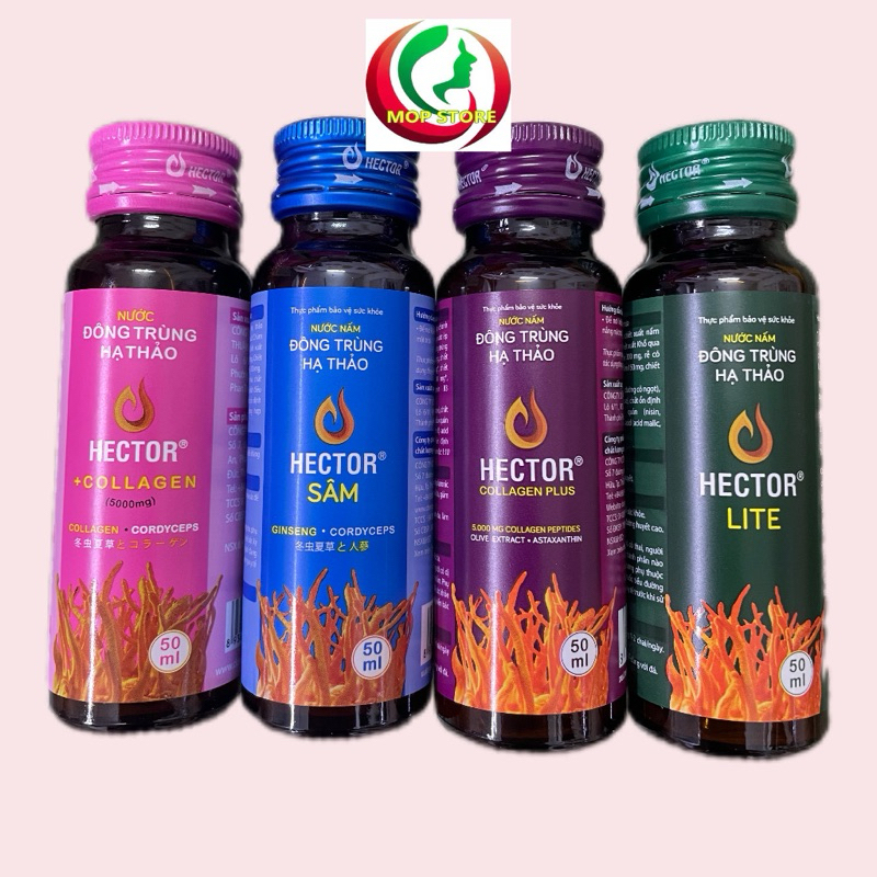Nước Đông Trùng Hạ Thảo Hector Collagen/ Hector Sâm/ Hector Collagen ...
