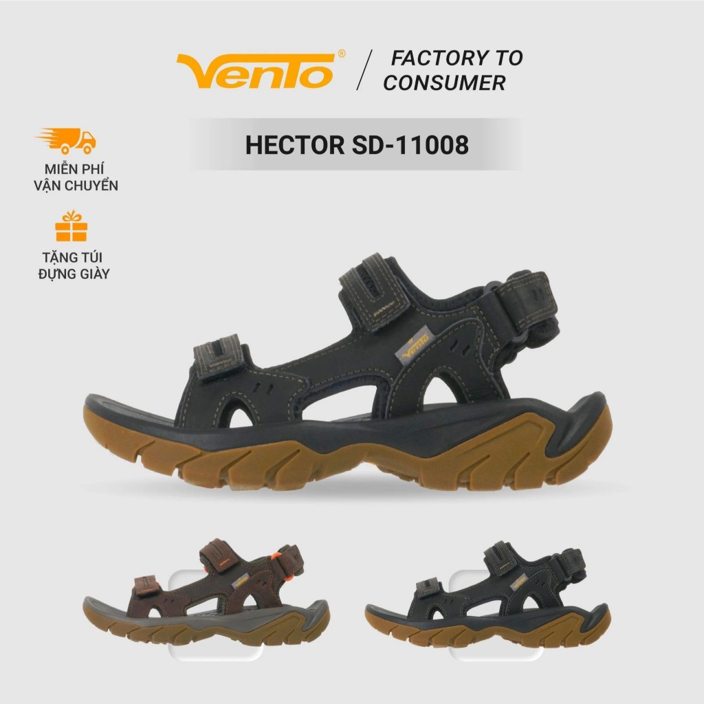 Giày Sandal Da Vento HECTOR SD-11008 | Shopee Việt Nam