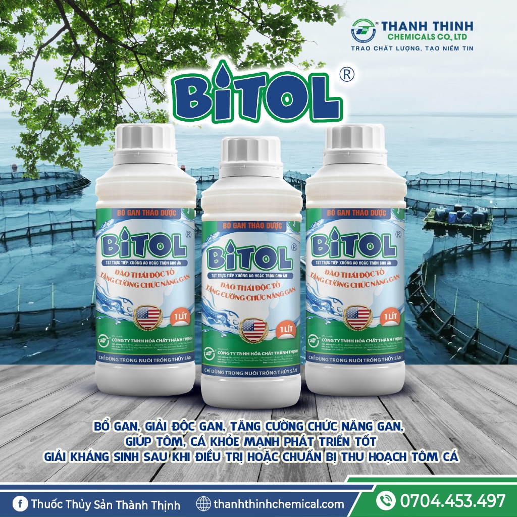 BITOL® - Bổ Gan, Giải Kh.á.ng S.i.nh - Thuốc thủy sản Thành Thịnh ...
