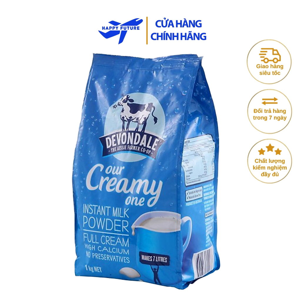 Sữa Bột Devondale Nguyên Kem 1Kg - Nhập Khẩu Úc | Shopee Việt Nam