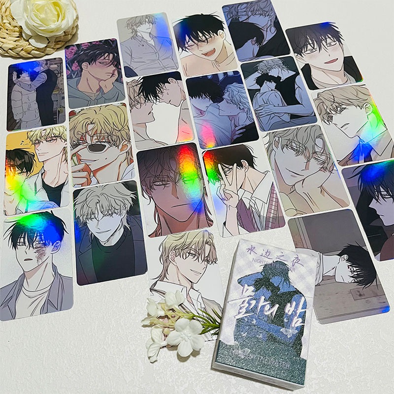 Card BoyLove Manhwa Jinx Pearl Boy Checkmate Lomo Hologram Hộp 50-55 ...