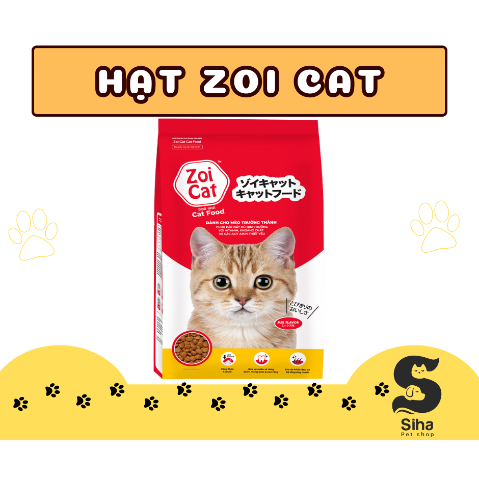 Thức ăn cho mèo zoi cat 1kg- hạt cho mèo zoi cat 1kg | Shopee Việt Nam