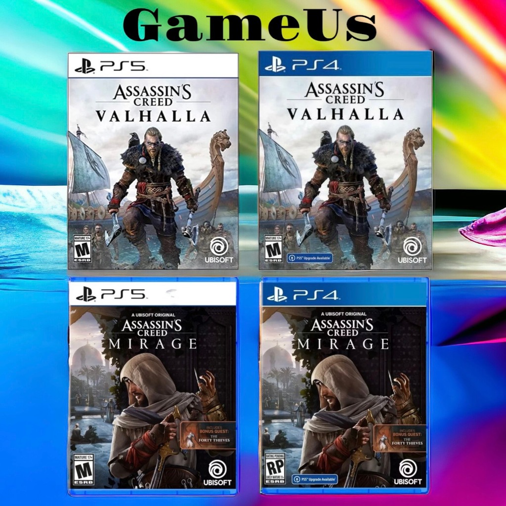 [Mã 156ELHA80K giảm 6% đơn 400K] Đĩa game PS5 / PS4 : Assassin's Creed ...