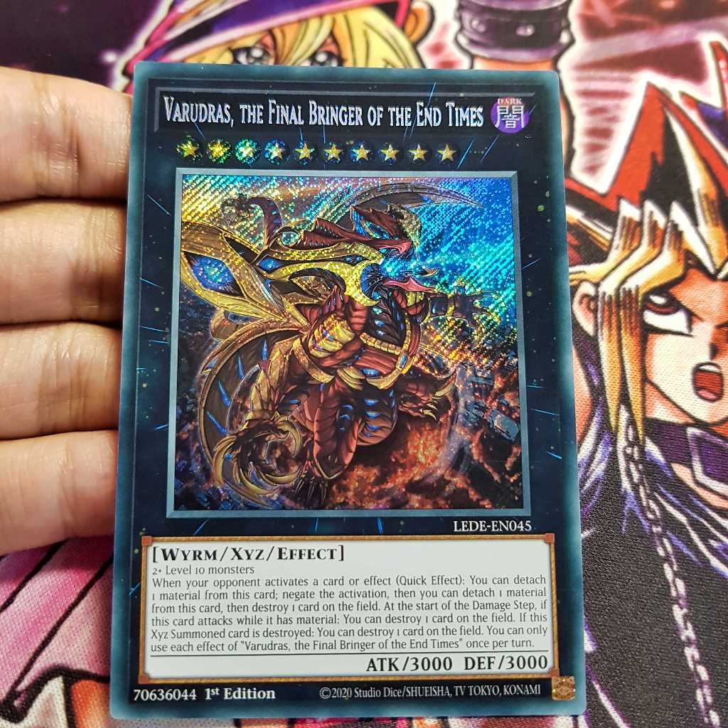 Thẻ bài Yugioh chính hãng | Varudras, the Final Bringer of the End ...