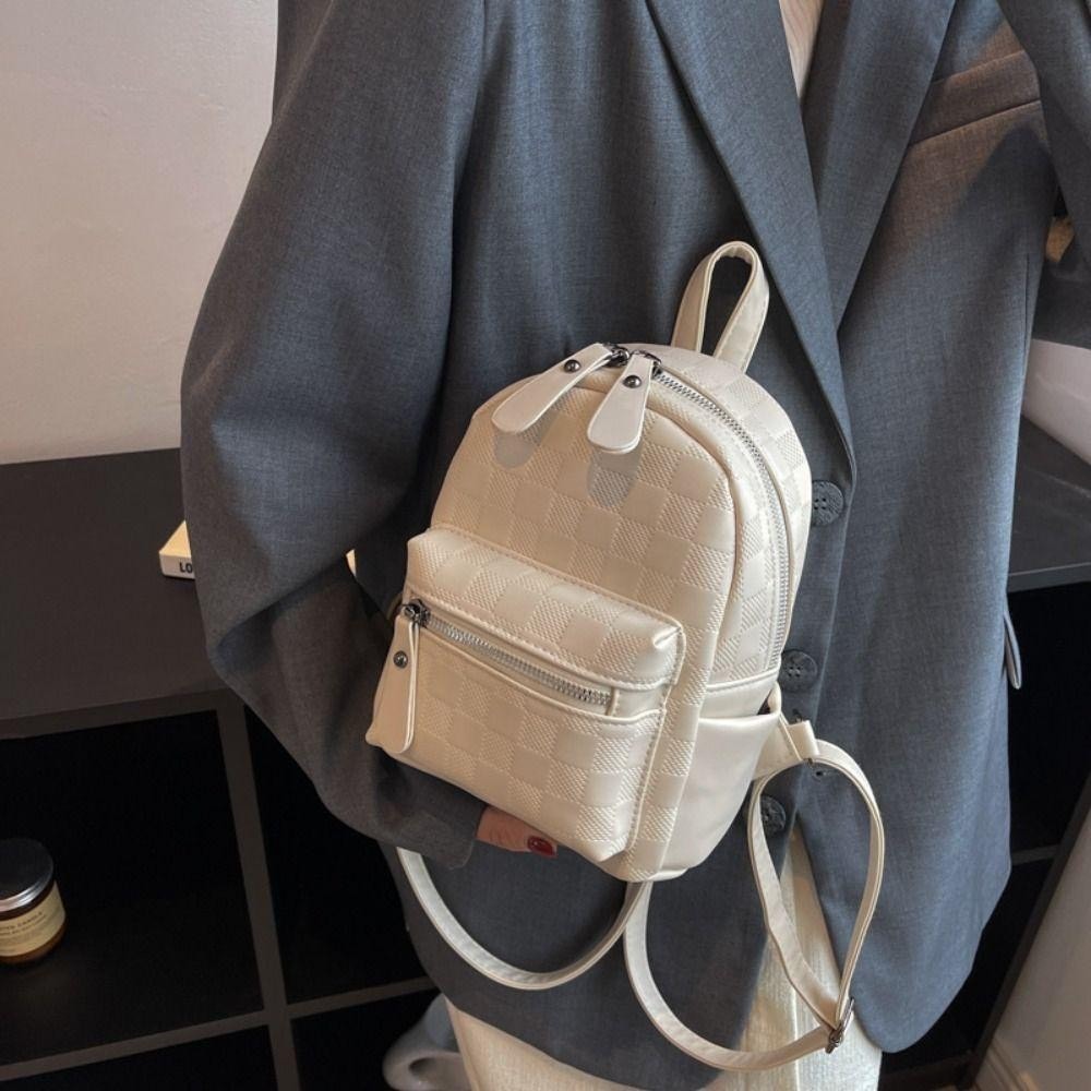 Balo mini nữ thời trang cao cấp da in 2 khóa kéo mã 316 | Shopee Việt Nam