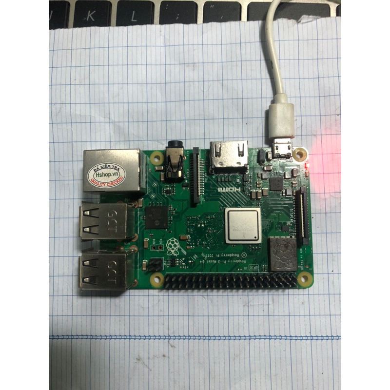 Mạch Raspberry Pi 3 B+ (báo đèn đỏ) | Shopee Việt Nam