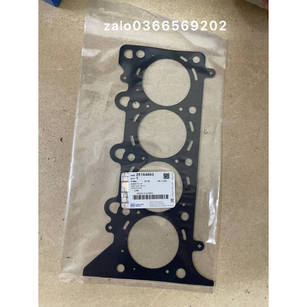 gioăng quy lát/ gioăng mặt máy matiz 4 spark m300 gentrax GM 25184663 ...