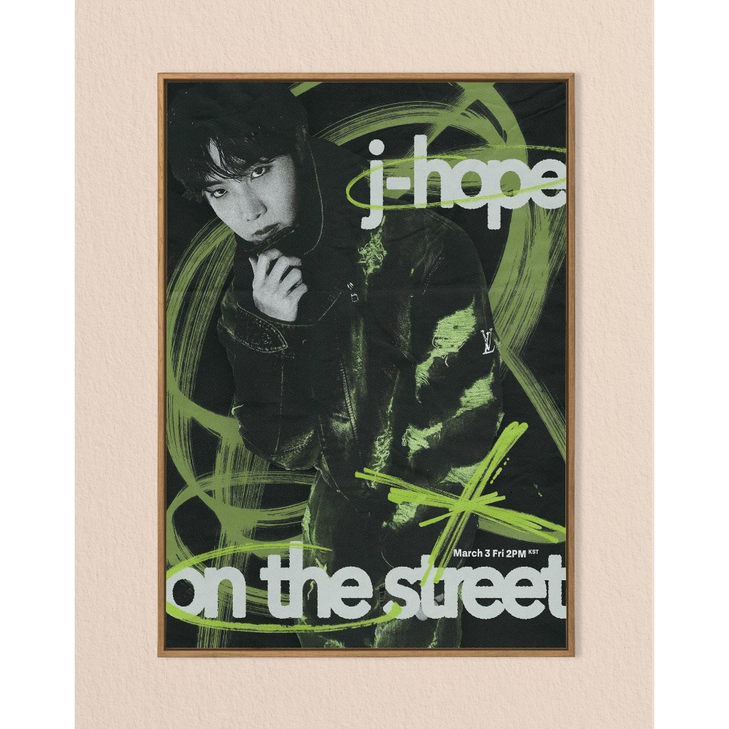 KPOP Poster ⭐️ Tranh : BTS J-Hope Poster - Tranh Treo Tường - Wall ...
