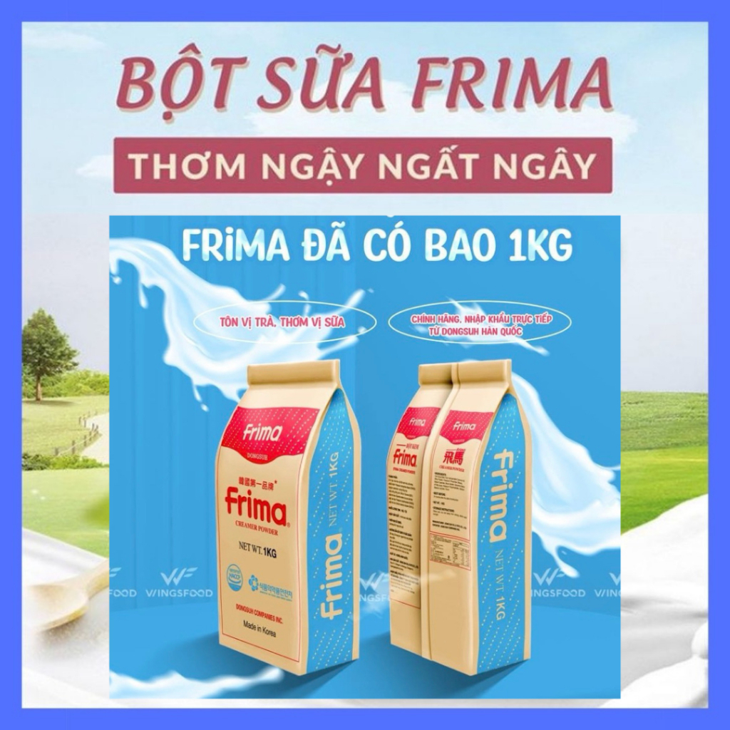 Bột Sữa Hàn Quốc Frima – Nguyên Liệu Pha Chế Đồ Uống Đỉnh Cao! | Shopee ...