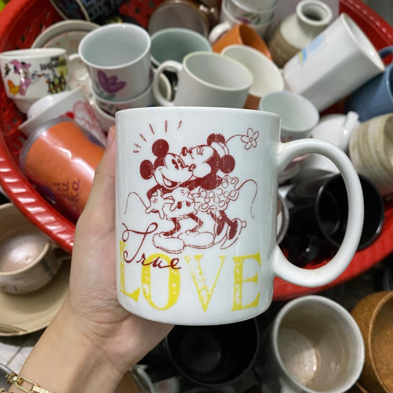 (Gốm 2hand) ly mickey | Shopee Việt Nam