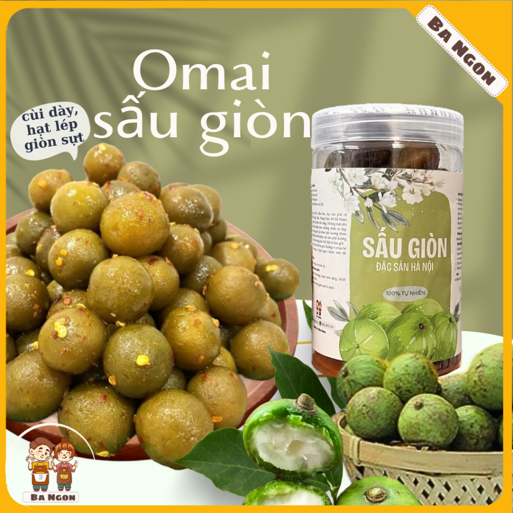 Omai sấu giòn - omai sấu chua cay được làm từ sấu bánh tẻ cùi dày, giòn sựt | Shopee Việt Nam