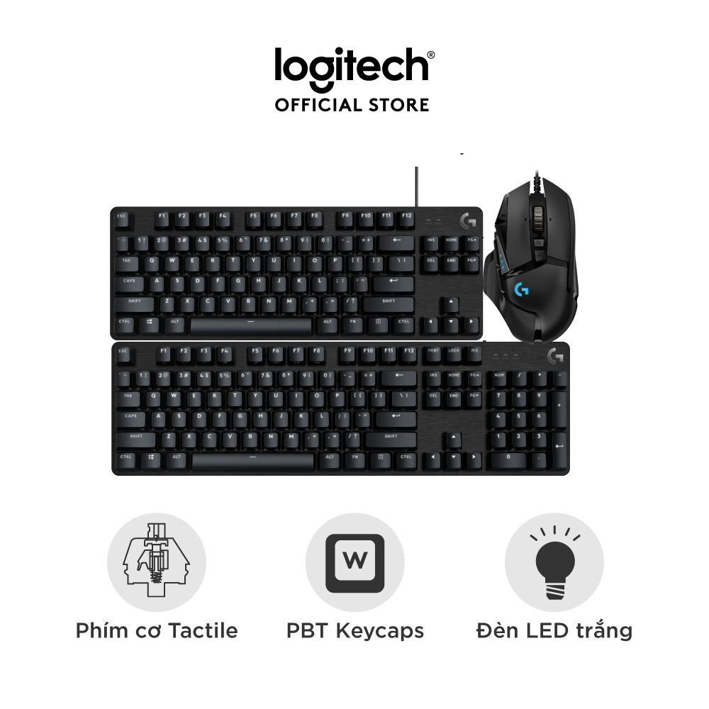 Combo Bàn phím Gaming Logitech G413 SE (TKL) và Chuột gaming Logitech ... Combo Bàn phím Gaming Logitech G413 SE (TKL) và Chuột gaming Logitech ...