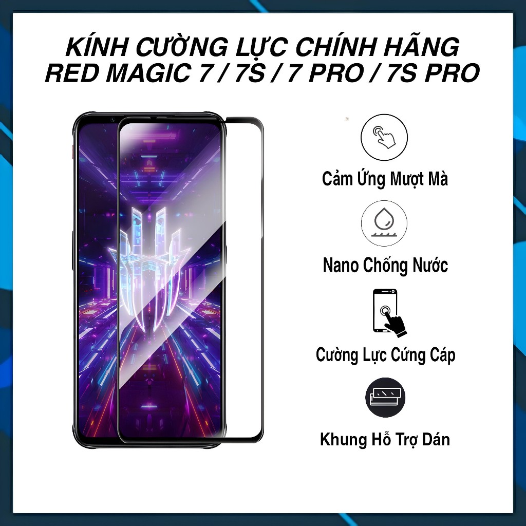 Kính Cường Lực Điện Thoại Nubia Red Magic 7 / 7S / 7 Pro / 7S Pro ...