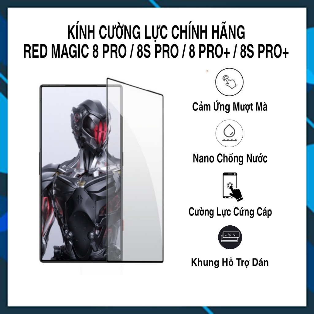 Kính Cường Lực Điện Thoại Nubia Red Magic 8 Pro / 8 Pro+ / 8S Pro / 8S Pro+ ( Chính Hãng ...