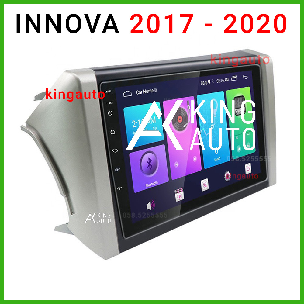 MẶT DƯỠNG TOYOTA INNOVA, AVANZA 2017 - 2020. Kèm dây nguồn. Lắp màn ...
