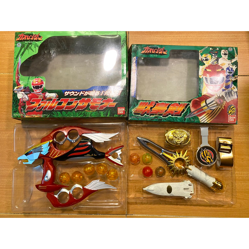 Bộ Đồ Chơi Cung Falcon & Kiếm Gaoranger Bandai 2001 chính hãng | Shopee ...