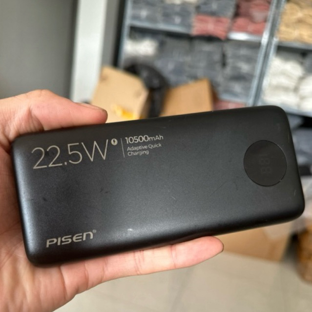 Sạc dự phòng Pisen KC-DY08 10.000mah Cũ có sạc nhanh PD 22.5w | Shopee Việt Nam