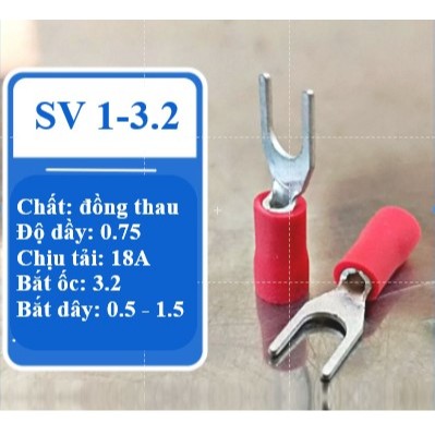 Đầu cos chữ Y bằng đồng bọc nhựa KST bấm nối dây điện mầu xanh, đỏ, đen | Shopee Việt Nam