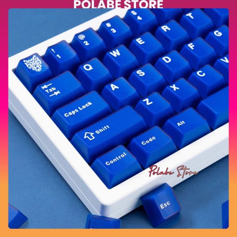 Keycap Aifei Klein Blue V2 Cherry Profile bàn phím cơ Polabe Store ...